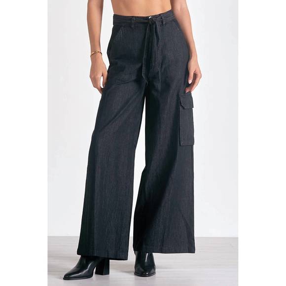 Elan | Pants & Jumpsuits | New Elan Wide Leg Pants In Black | Poshmark